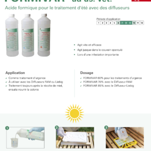 FORMIVAR® acide formique contre la Varroa (60%-70%-85%) - APIMAT ...