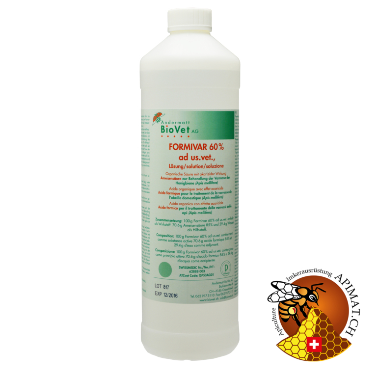 FORMIVAR® acide formique contre la Varroa (60%-70%-85%) - APIMAT ...