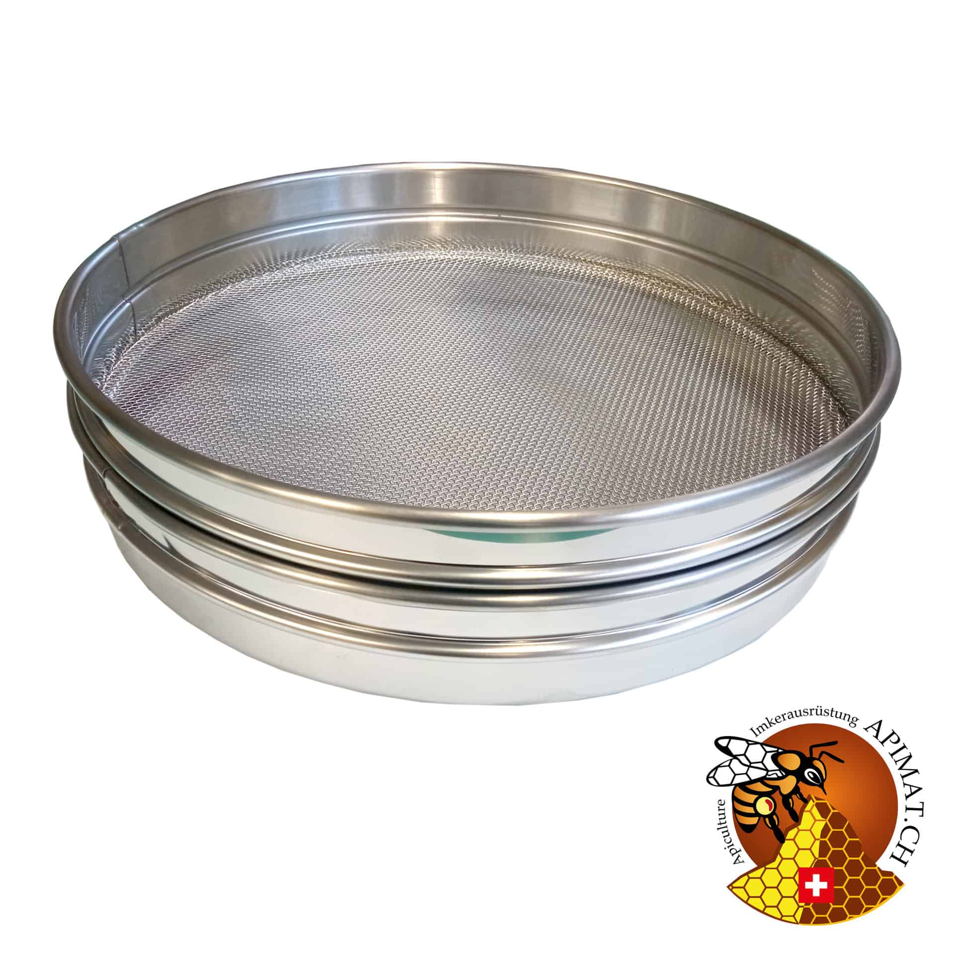 DOUBLE TAMIS grossier et fin ø 305 mm en inox, pour les maturateurs ...